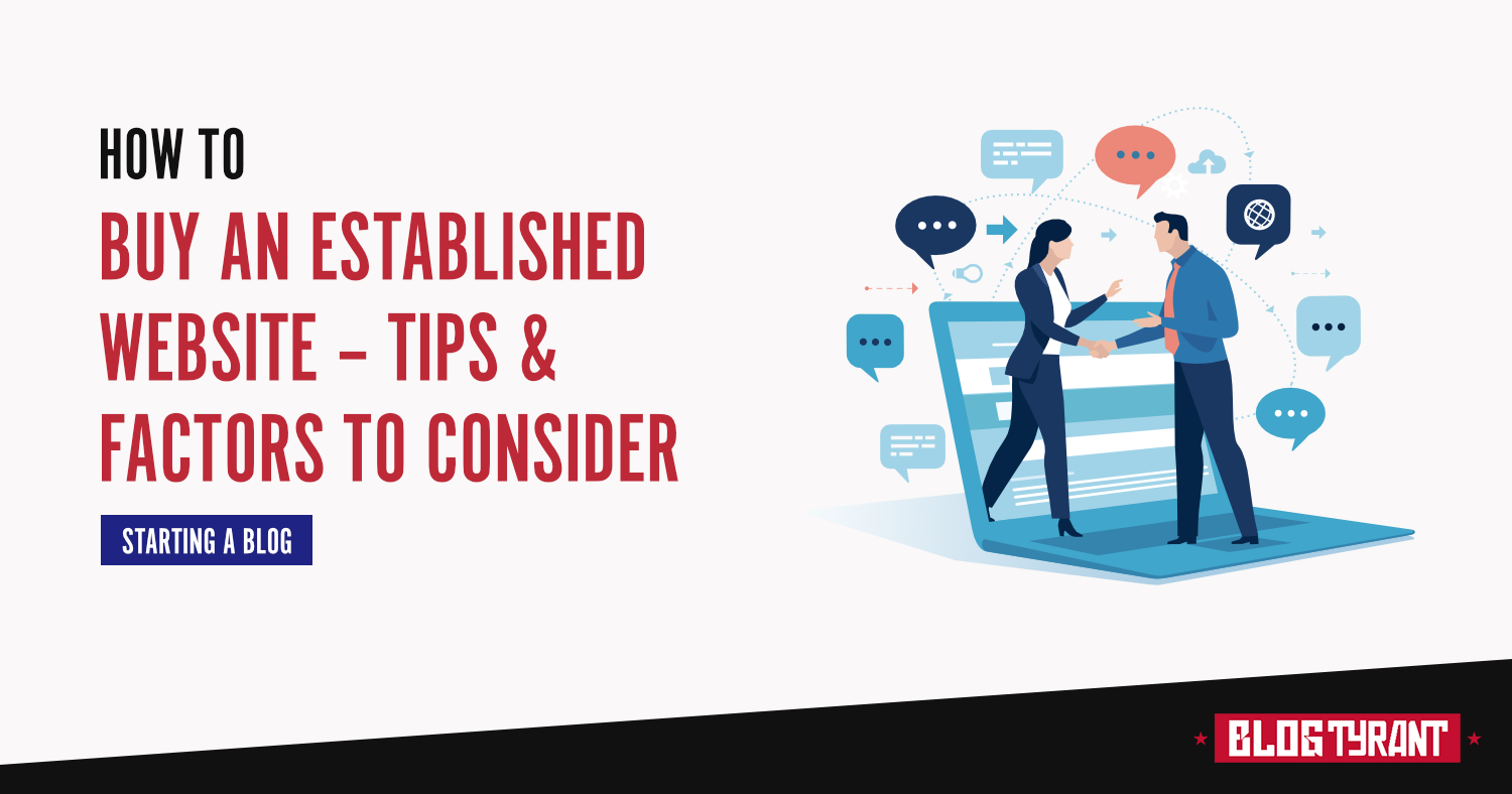 How to Buy an Existing Website in 2024: Best Tips & Sellers