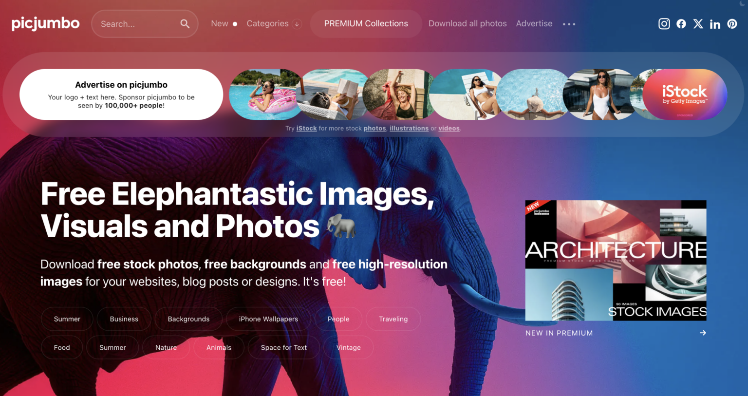 15 Stock Photo Sites to Download Free Images for Blogs 2025