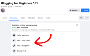 How to Create a Facebook Group for Your Blog (Step-by-Step)