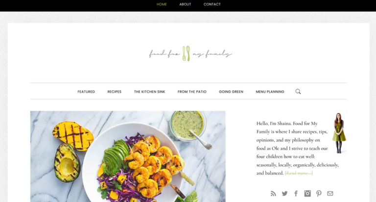 23+ Amazing Food Blog Examples of Great Design in 2025