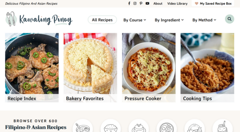 23+ Amazing Food Blog Examples of Great Design in 2025