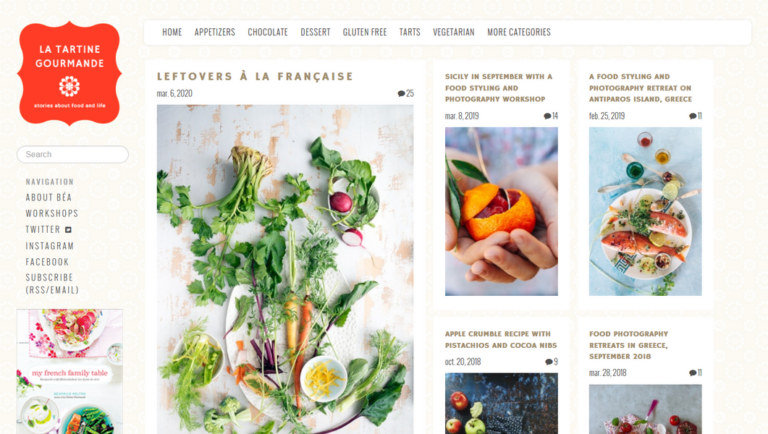 23+ Amazing Food Blog Examples of Great Design in 2025