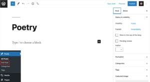 How to Start a Poetry Blog and Make Money in 2023